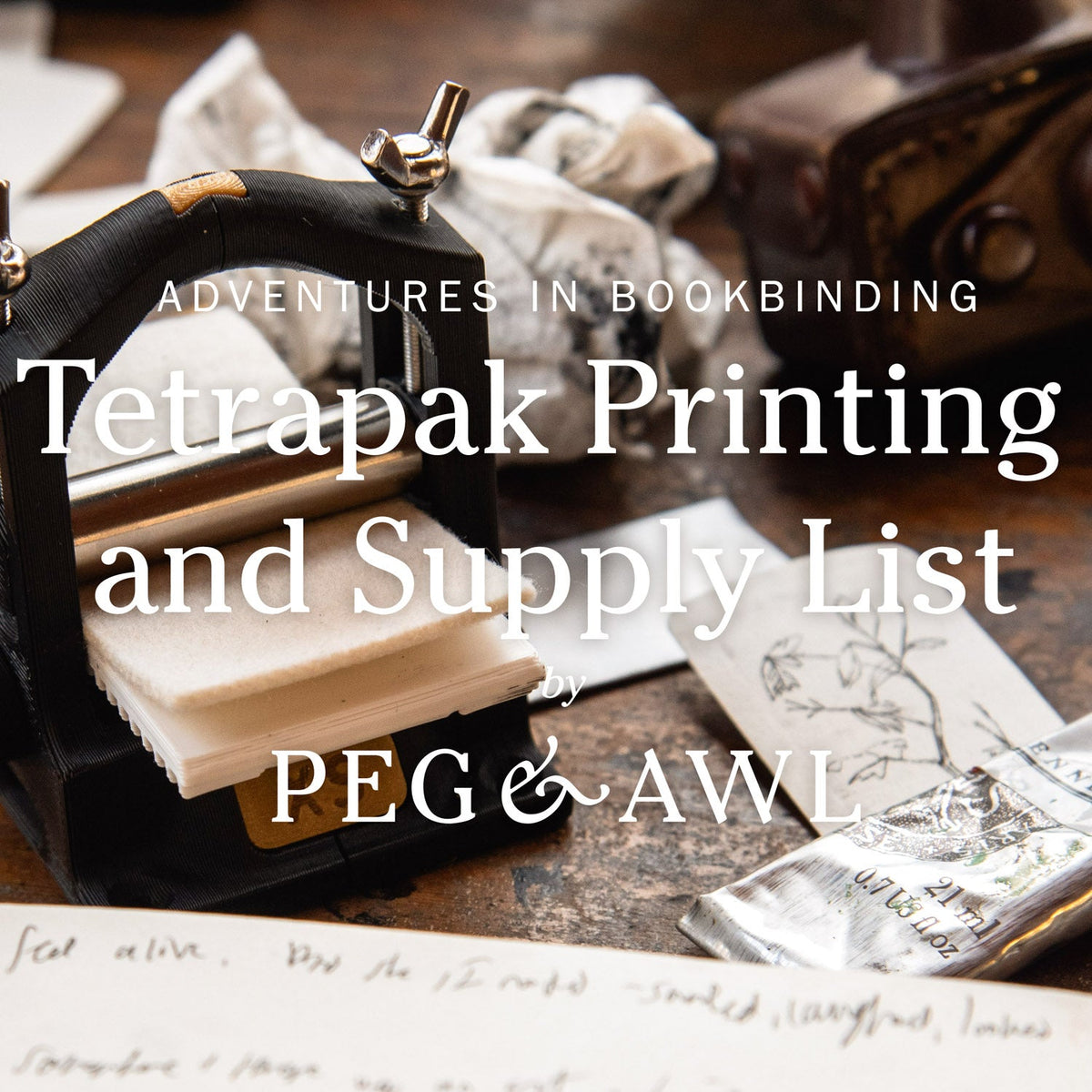 How to Print with Tetra Pak – Peg and Awl