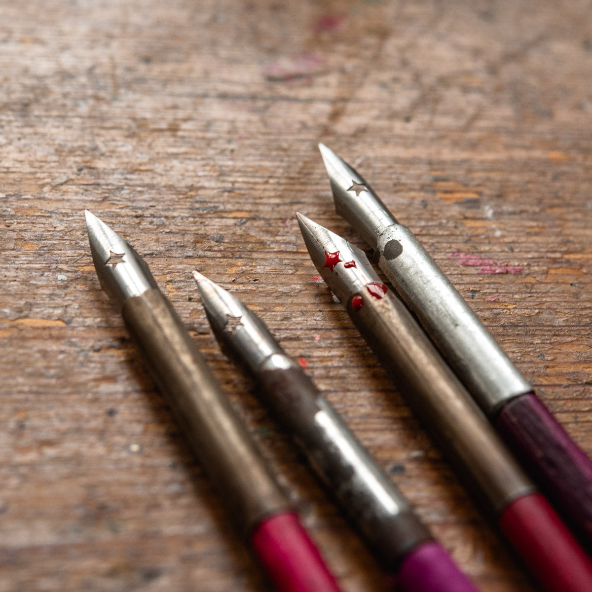 Vintage Wood Dip Pens from Spain – Peg and Awl