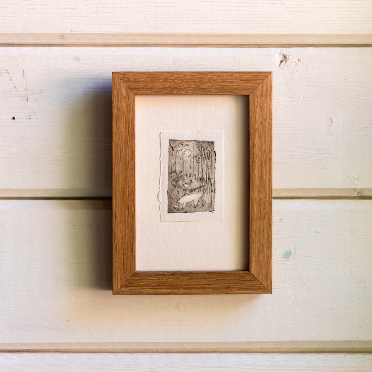 “So Much Living Under the Moon” Tetra Pak Print – Peg and Awl