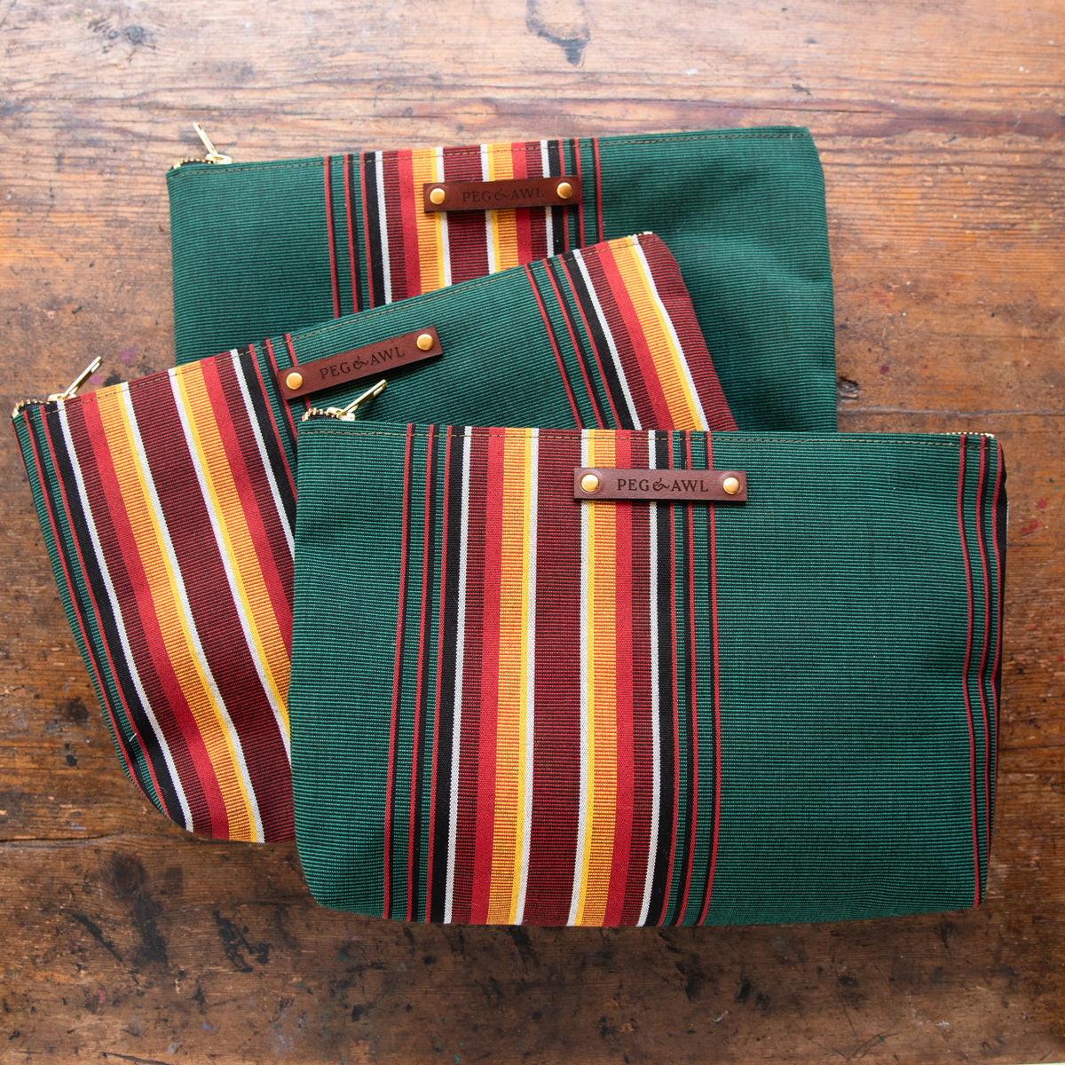 Maker Pouch with Sunbrella Textile – Peg and Awl