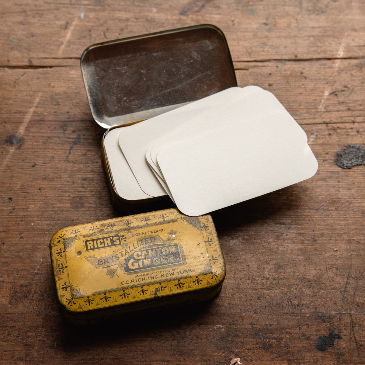 Ginger Tin 3 oz. – Peg and Awl