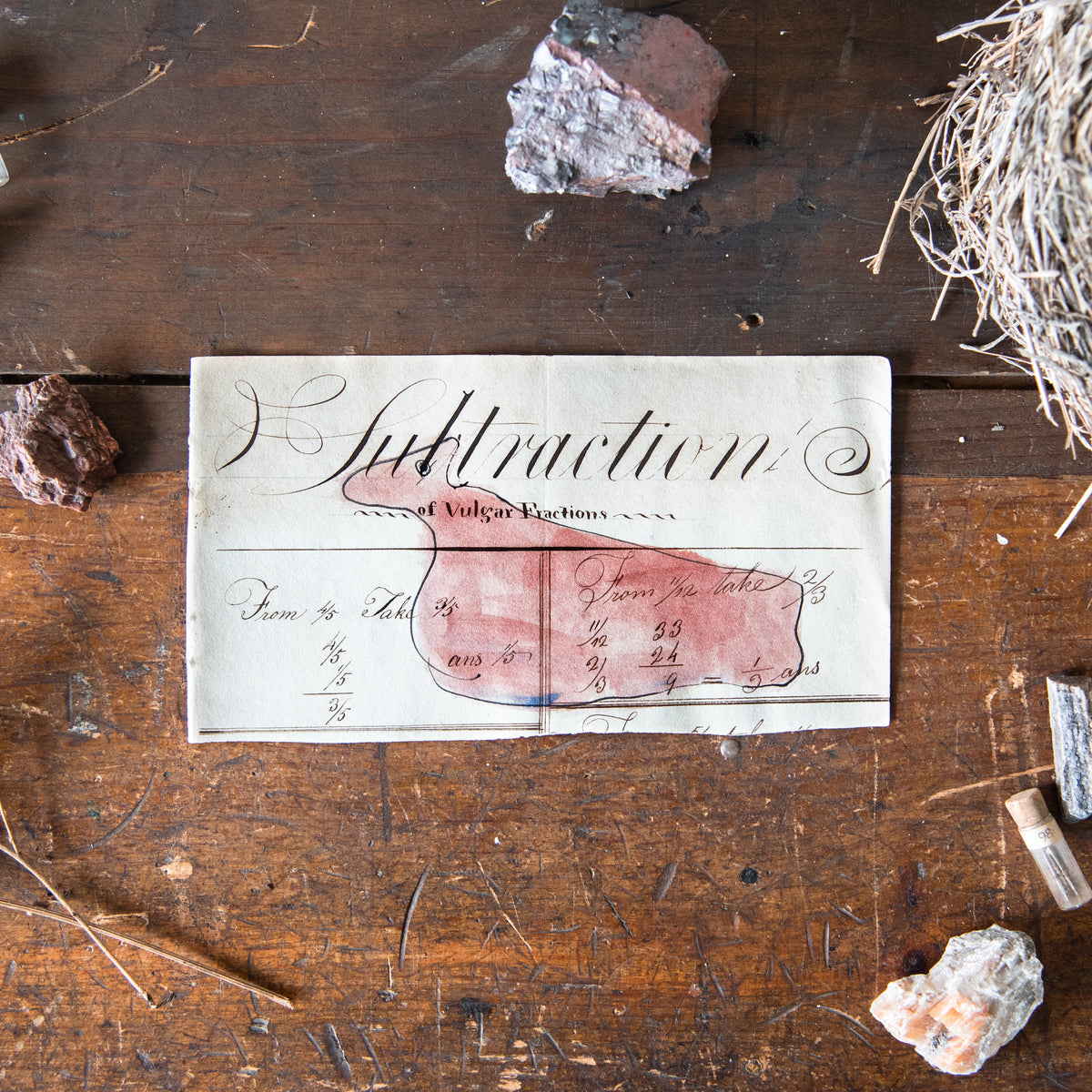 Foundlings Original Art: Paeonia – Peg and Awl